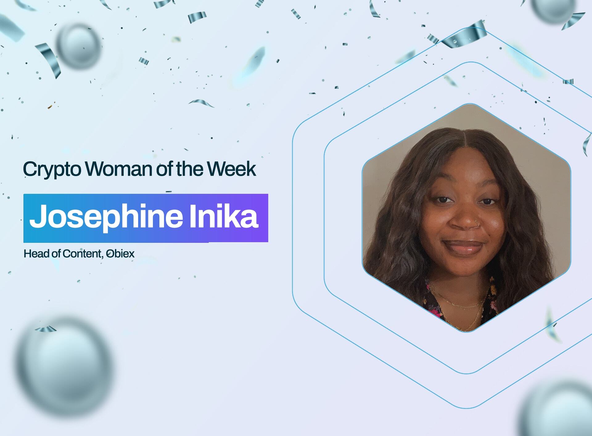 Crypto Woman of the Week: Josephine Inika